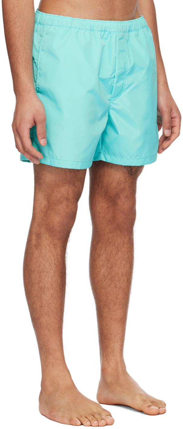 Valentino Blue Drawstring Swim Shorts Valentino