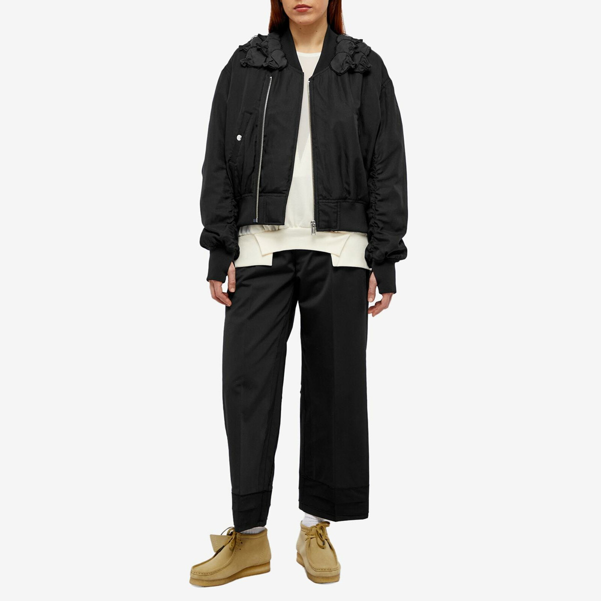 Undercover Women's 3D Skull Bomber Jacket in Black Undercover