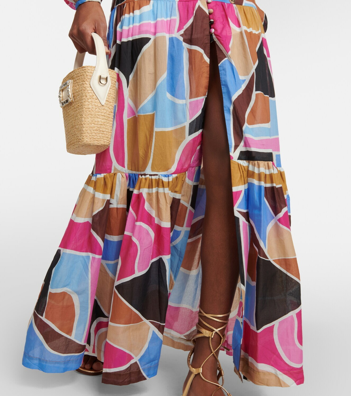 Rebecca Vallance Le Reve printed cotton maxi dress Rebecca Vallance