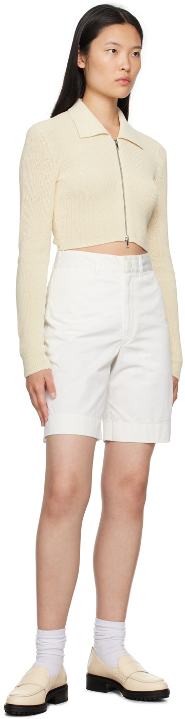 Aeyde Off-White Ruth Loafers Aeyde