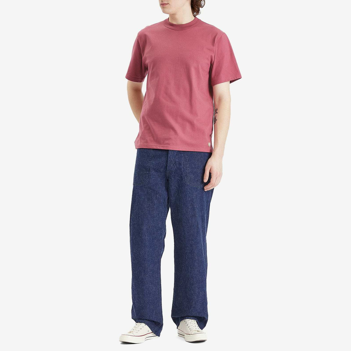 Armor-Lux Men's Callac Classic T-Shirt in Malaga Armor Lux
