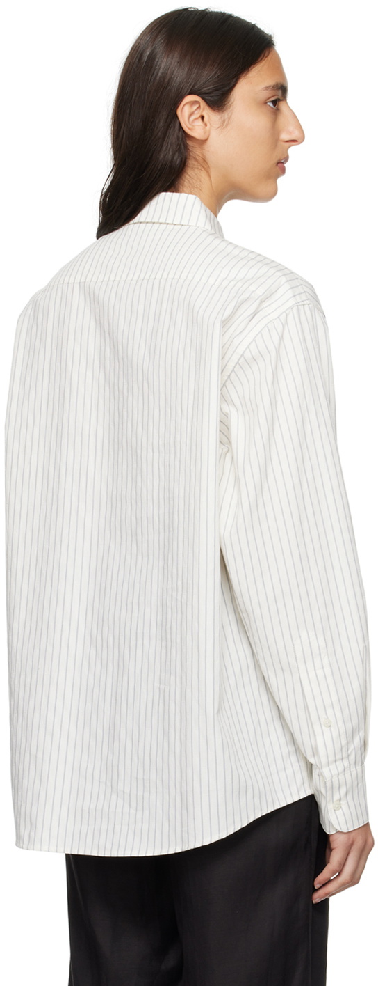 ANINE BING White Braxton Shirt ANINE BING