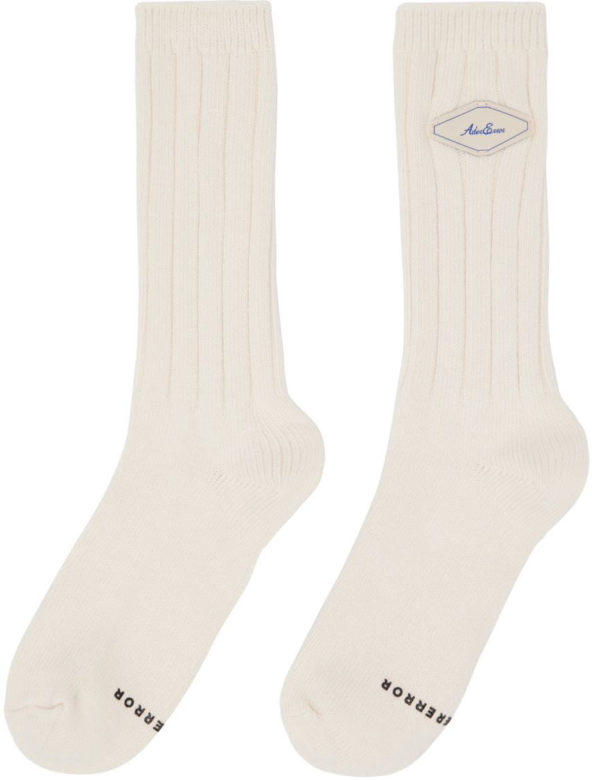 ADER error Off-White Fluic Label Socks ADER error