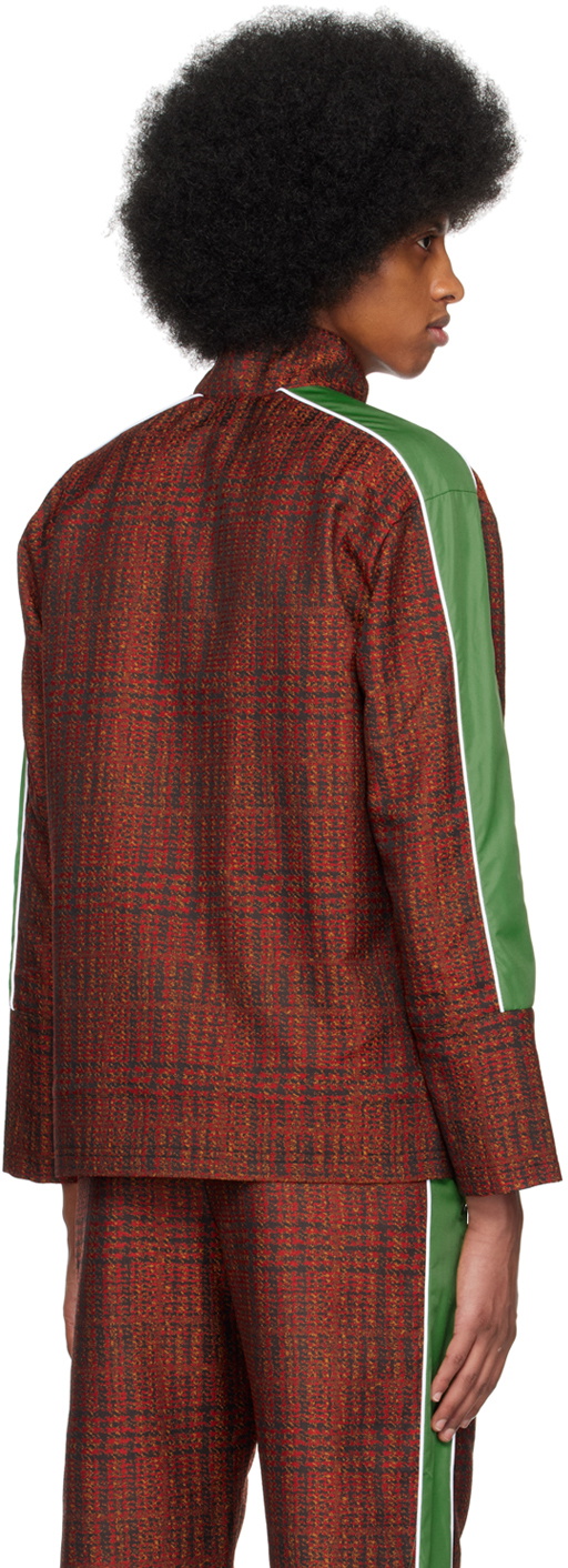Ahluwalia Red Check Jacket Ahluwalia Studio