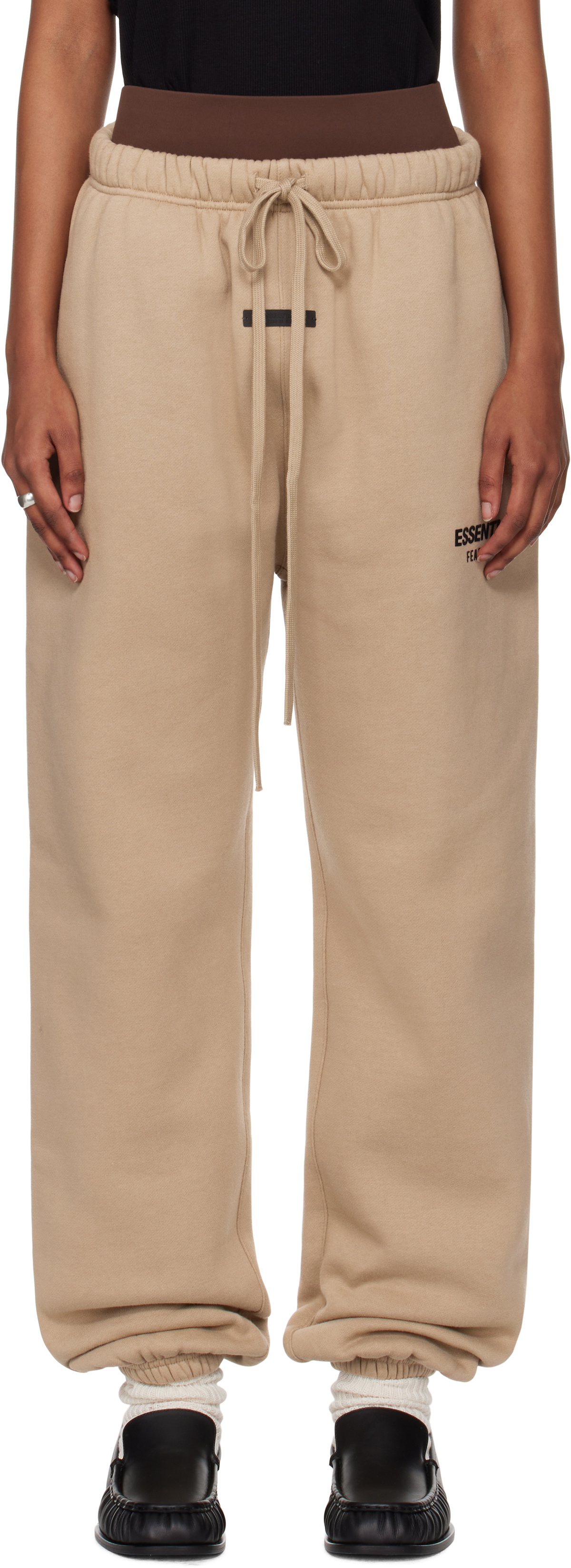Fear of God ESSENTIALS Gray Fleece Lounge Pants Fear Of God Essentials