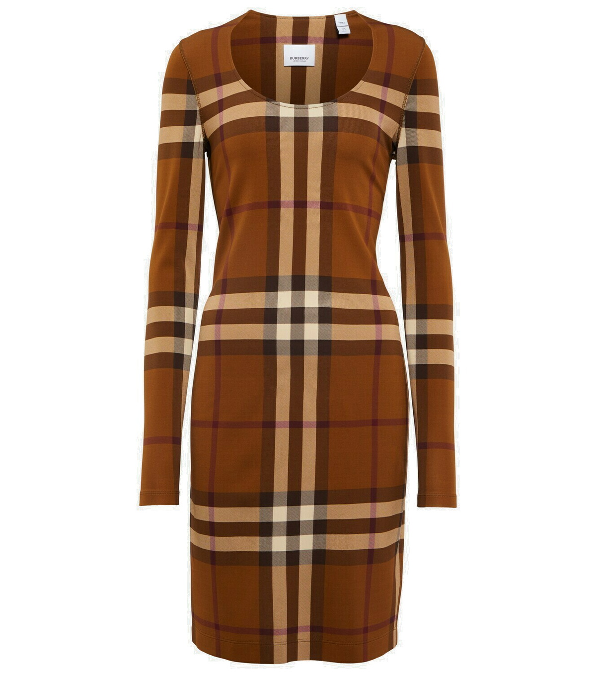 Burberry - Vintage Check knit jersey minidress Burberry