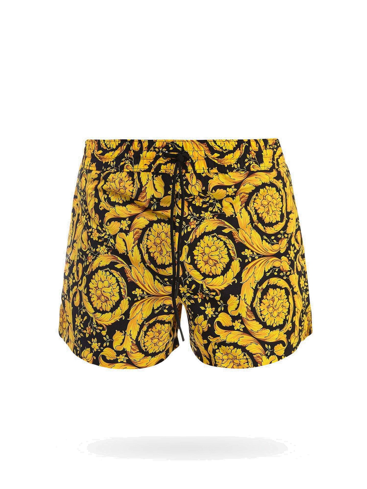 Versace Swim Trunks Gold Mens Versace