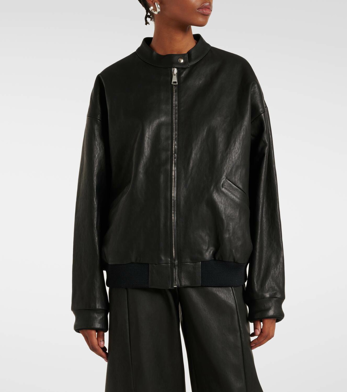 Stouls Will leather bomber jacket Stouls