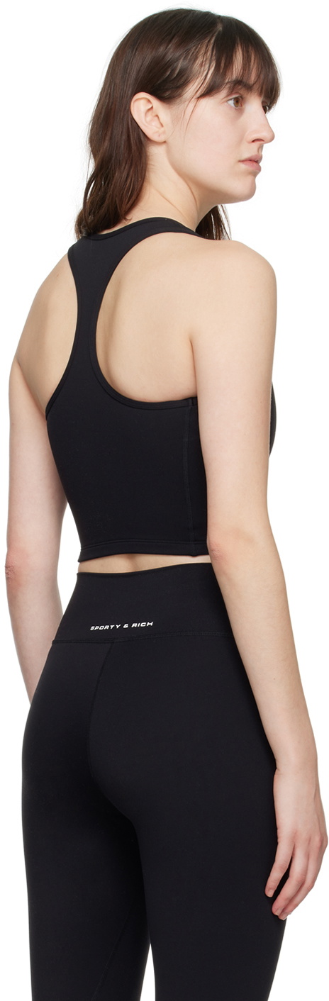 Sporty & Rich Black SR Bold Top Sporty & Rich