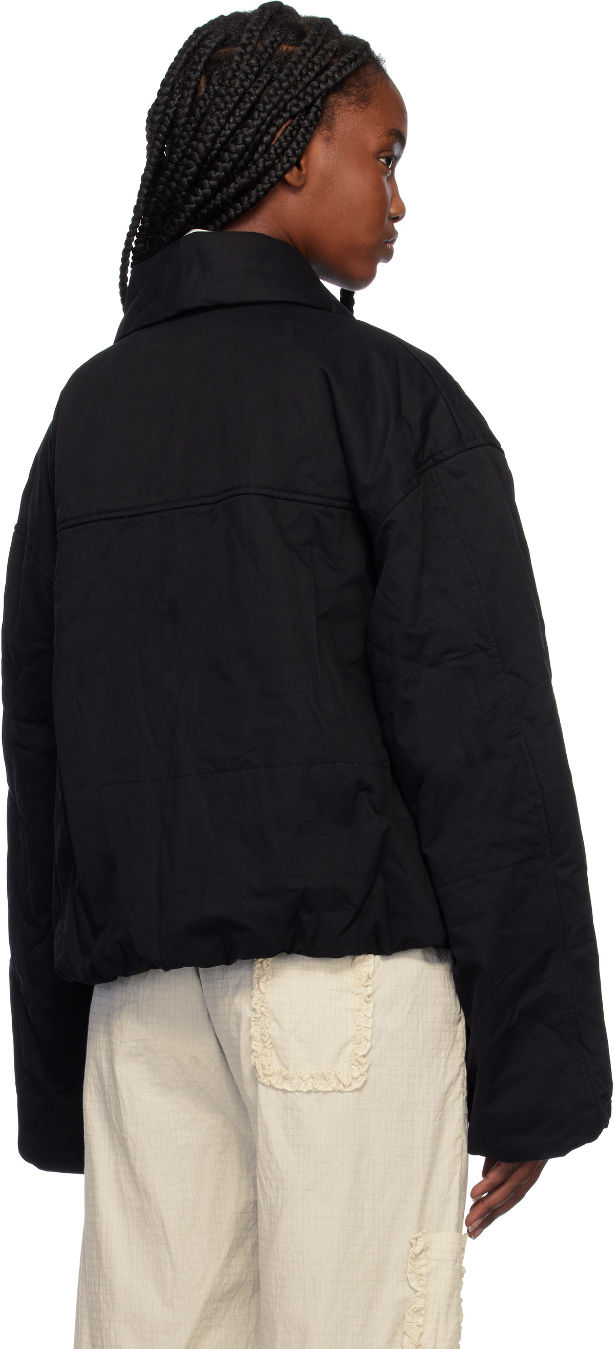 Deiji Studios Black Bubble Jacket Deiji Studios