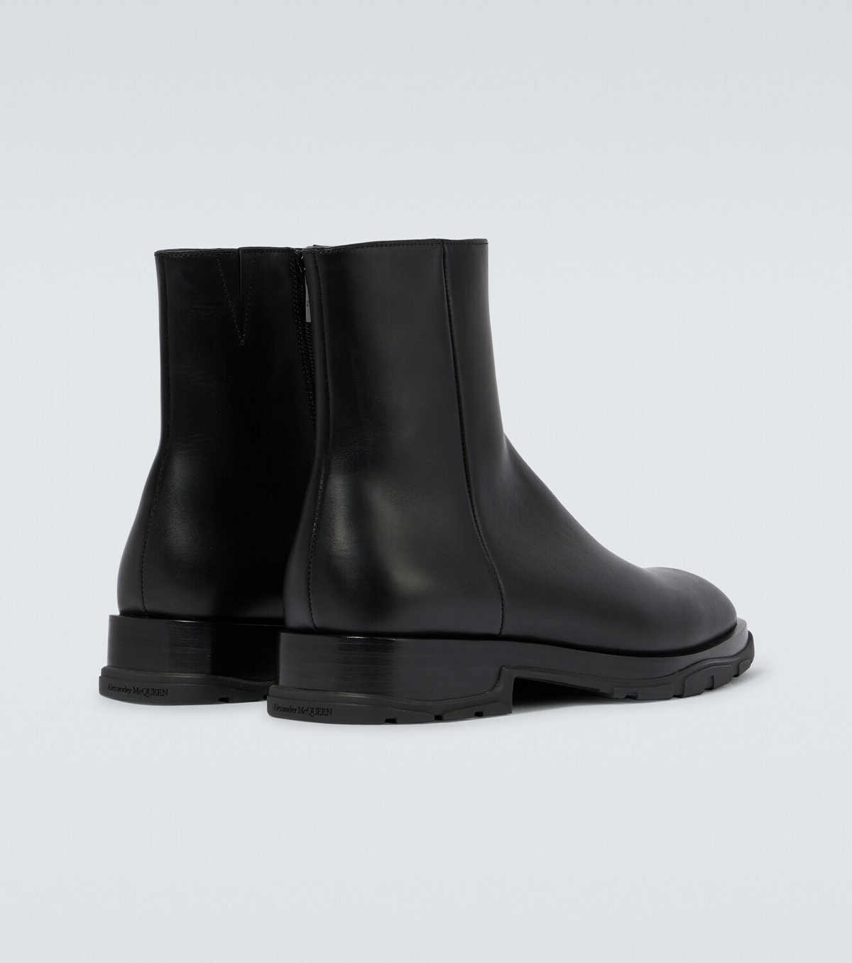 Alexander McQueen - Leather ankle boots Alexander McQueen