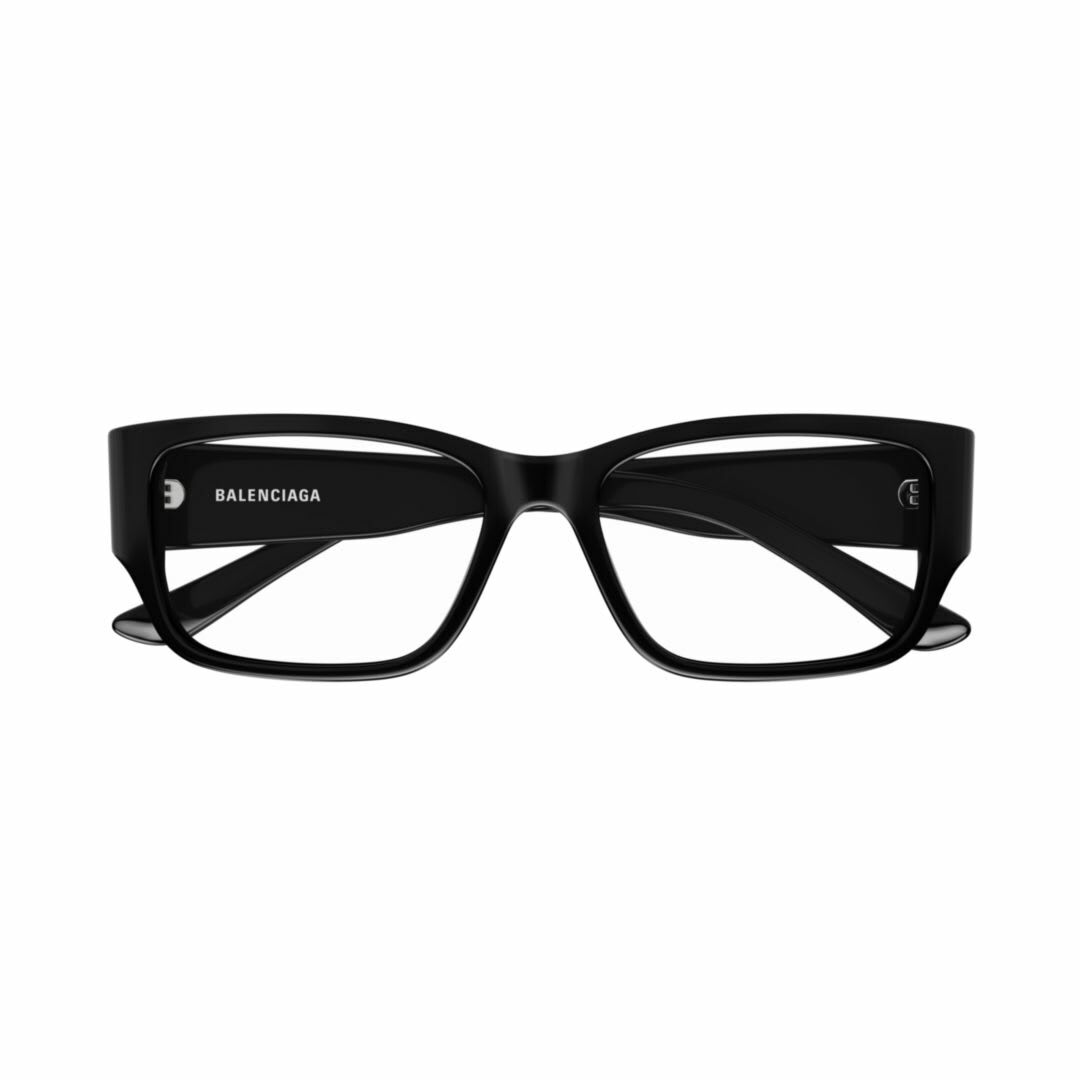 Balenciaga Eyewear Bb0373ok-001black-black-transparent Balenciaga