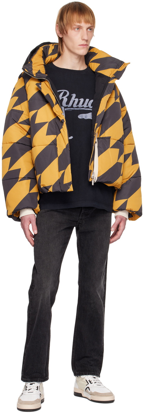 Rhude Yellow Chevron Jacket Rhude