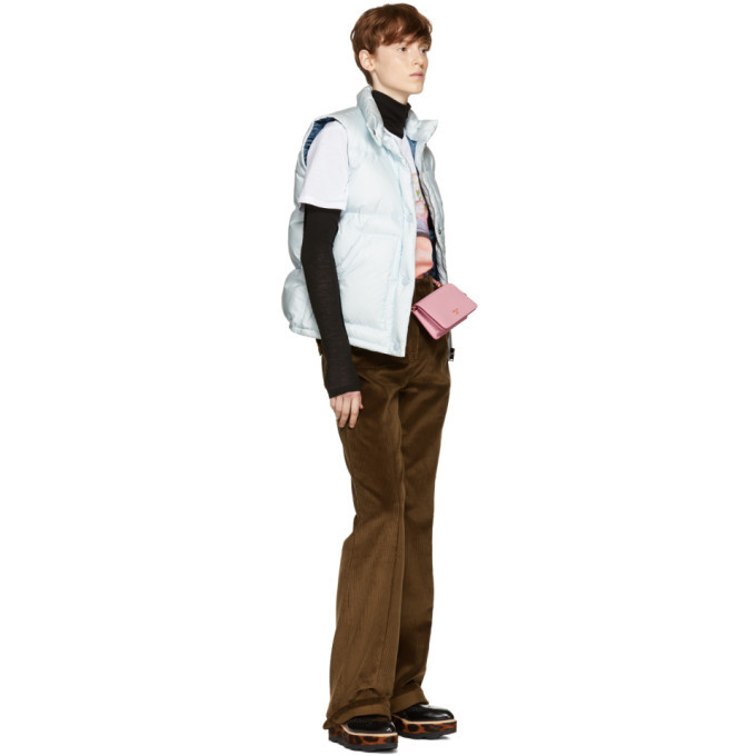 Prada Blue Down Puffer Vest Prada