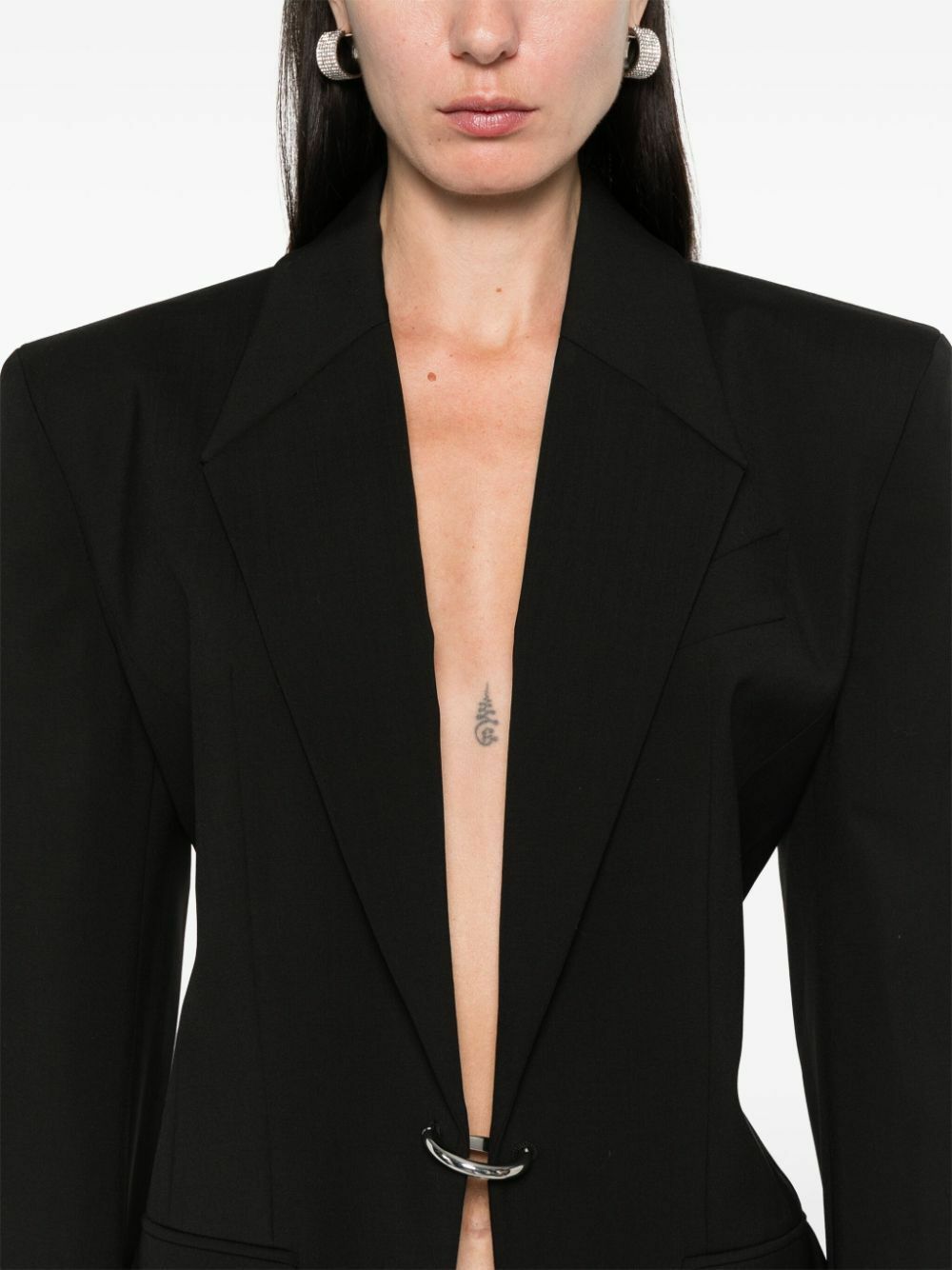 Mugler Pierced Tailored Blazer Mugler