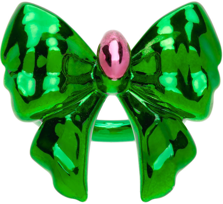 HUGO KREIT Green Bow Ring Hugo Kreit