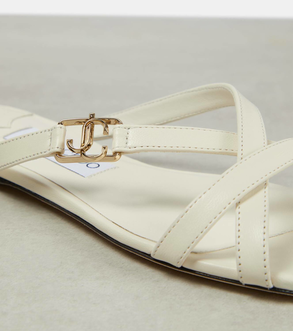 Jimmy Choo Jess leather sandals Jimmy Choo