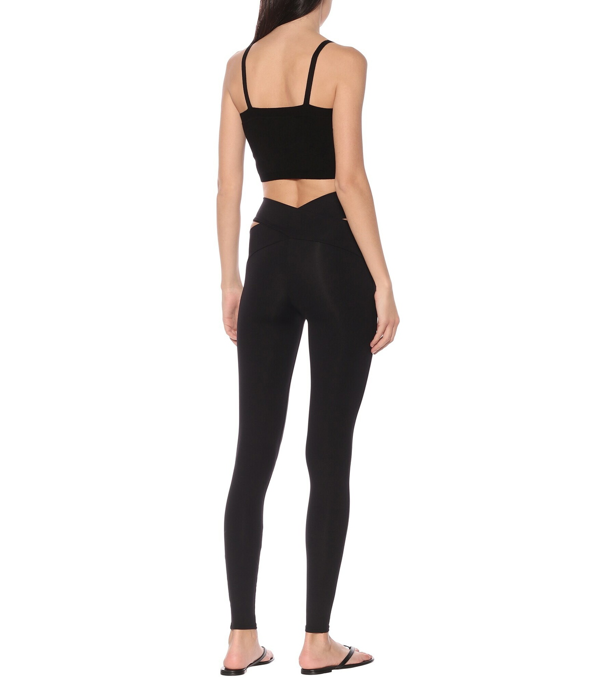 Live The Process - Ribbed-knit sports bra Live the Process