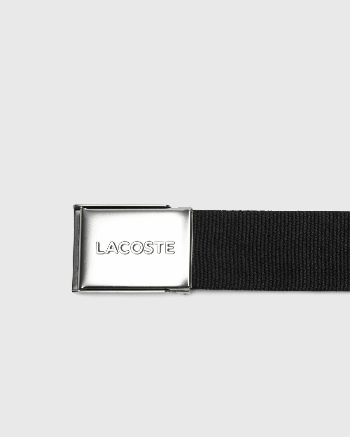Lacoste 40 WOVEN STRAP IN KIT Black Mens Keychain Lacoste
