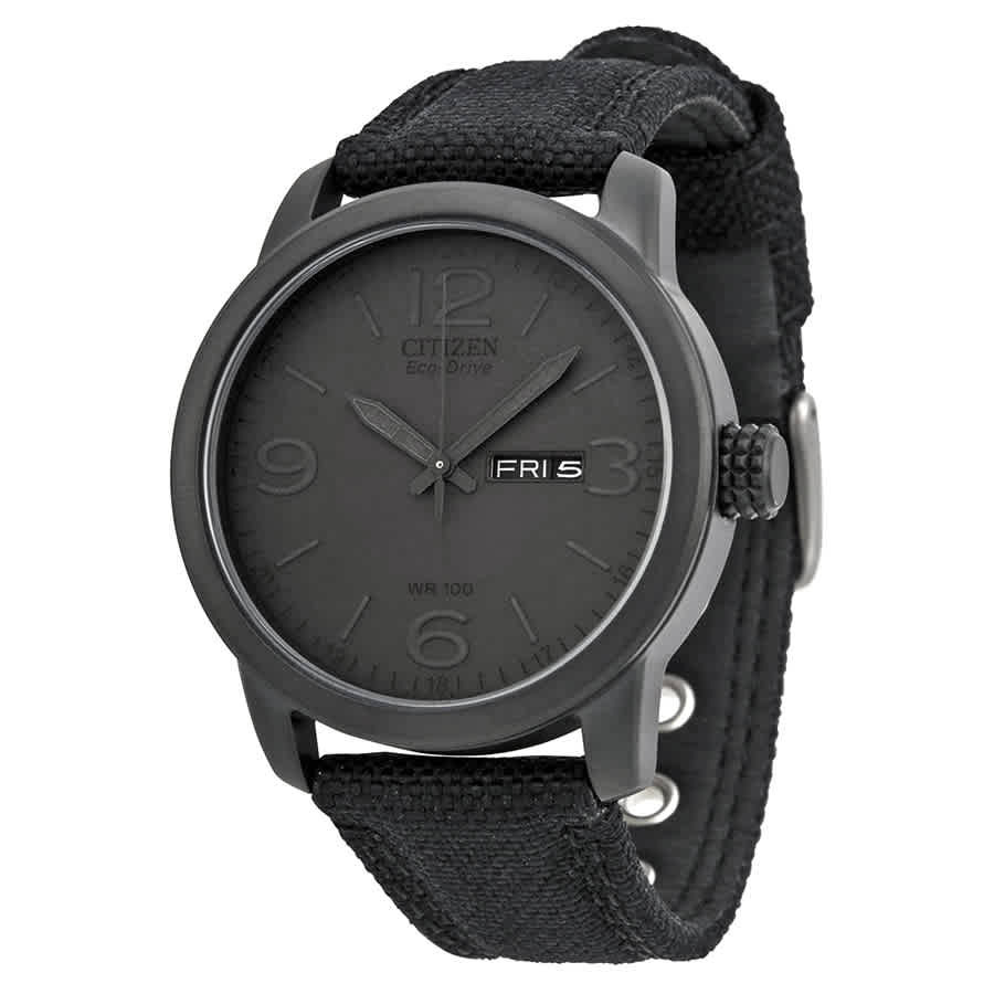 Citizen Eco-Drive Black Dial Mens Watch BM8475-00F Citizen