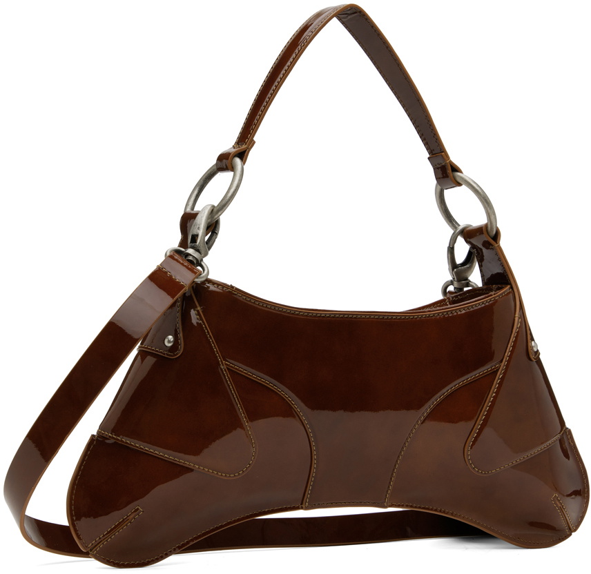 KNWLS Burgundy Razr Bag KNWLS