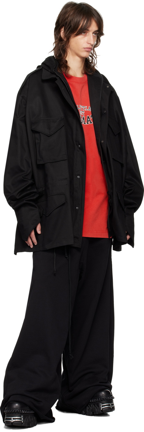 VETEMENTS Black Masked Jacket Vetements