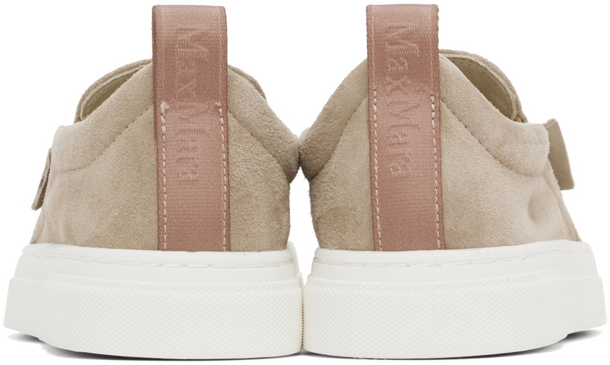 Max Mara Beige Tia Low Top Sneakers Max Mara
