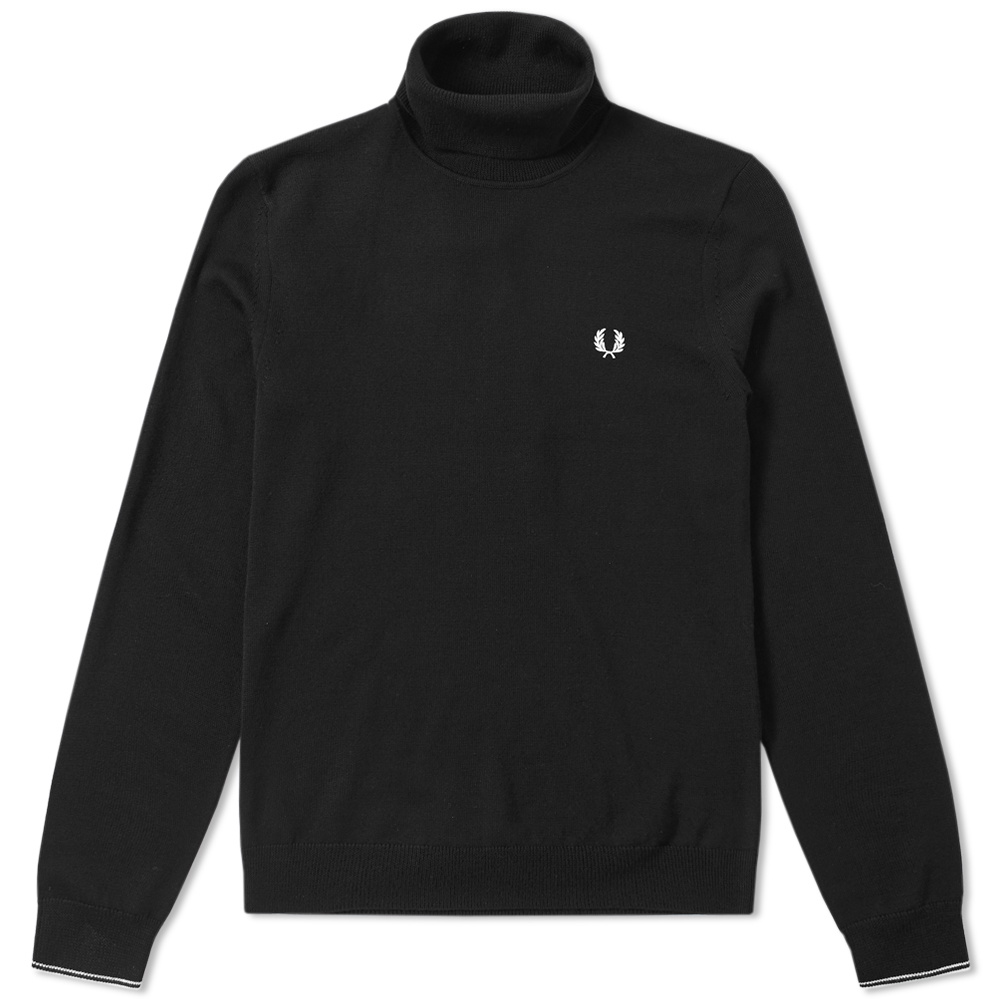 Fred Perry Classic Merino Roll Neck Knit Fred Perry