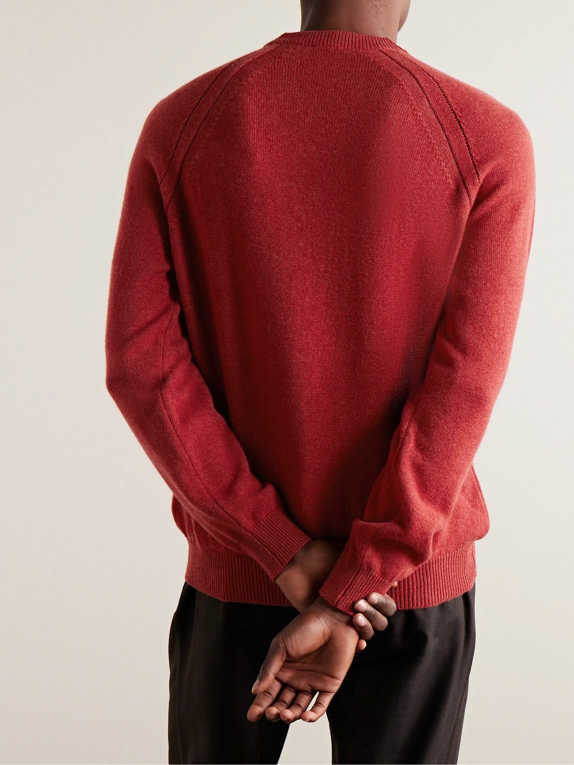 Kiton - Cashmere Sweater - Red Kiton