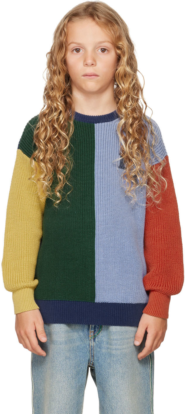 Bobo Choses Kids Multicolor Colorblock Sweater Bobo Choses