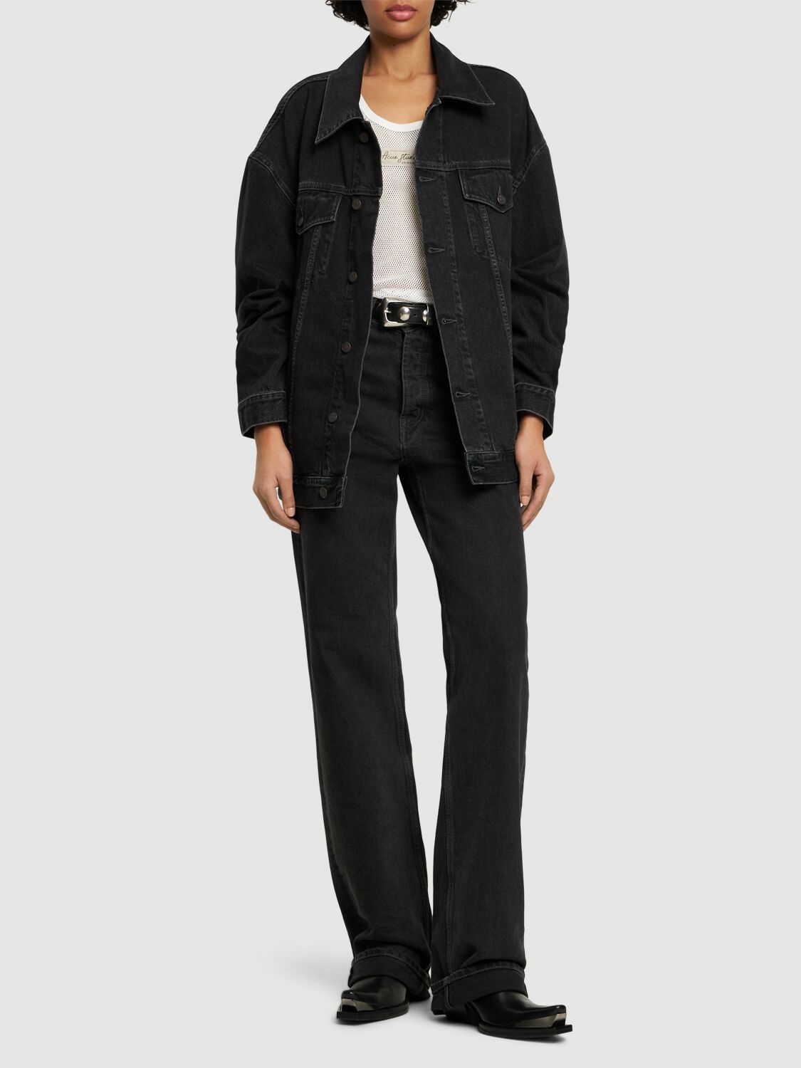 ACNE STUDIOS - Morris Cotton Denim Oversize Jacket Acne Studios