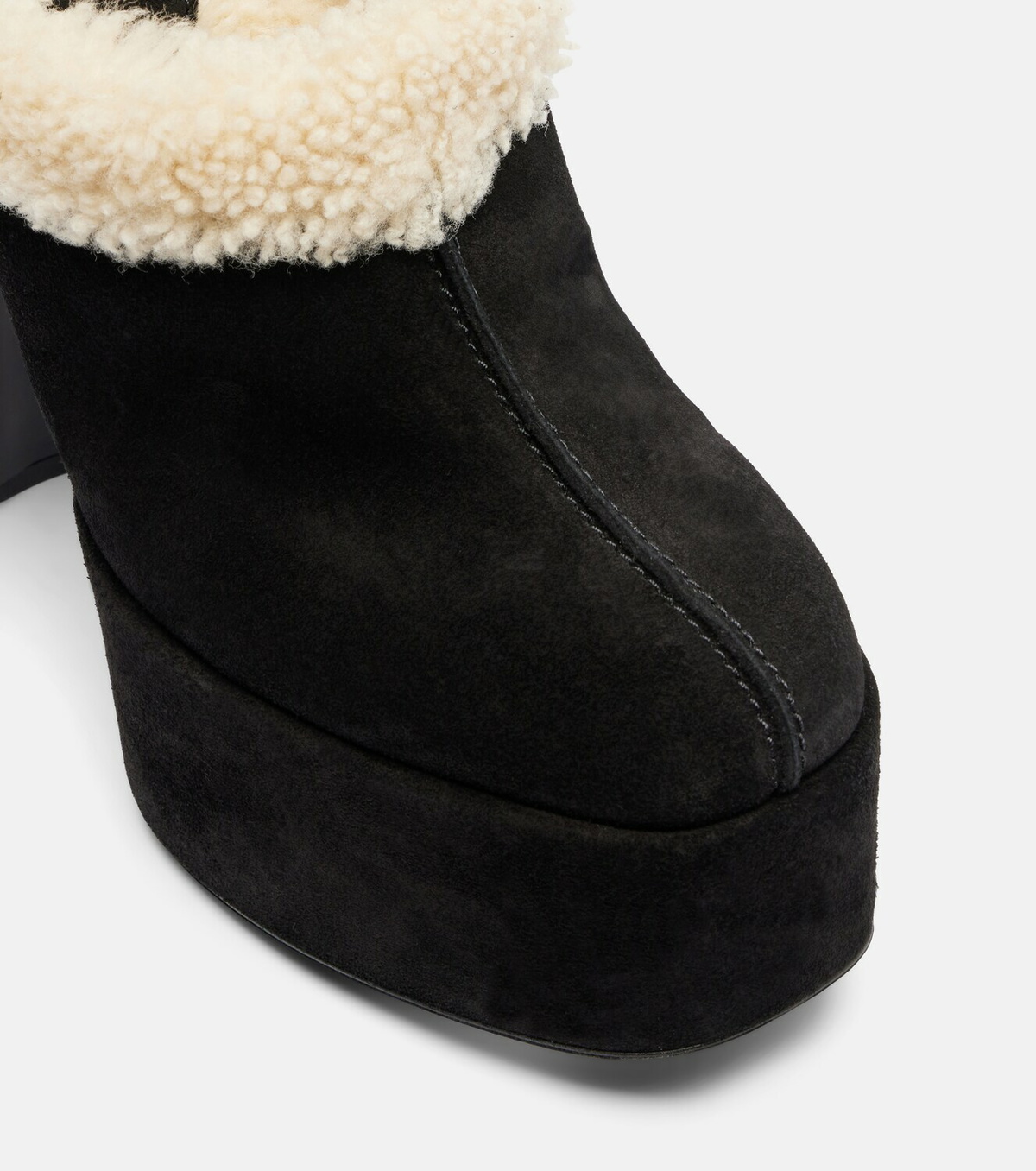 Paris Texas Malena 145 suede platform mules Paris Texas