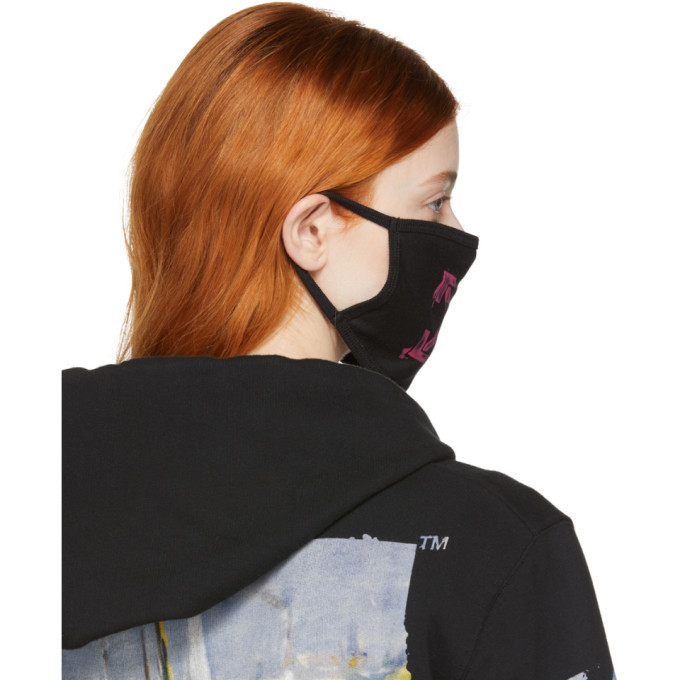 Off-White Black Stencil Arrows Mask Off-White