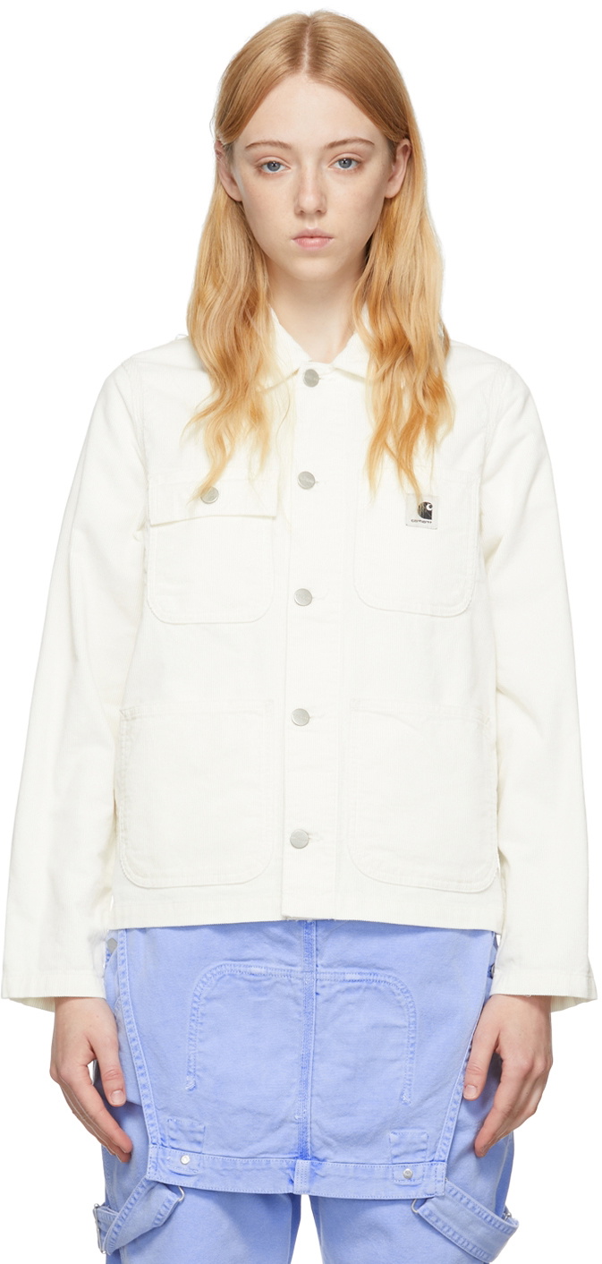 Carhartt Work In Progress Off-White Cotton Jacket Carhartt WIP