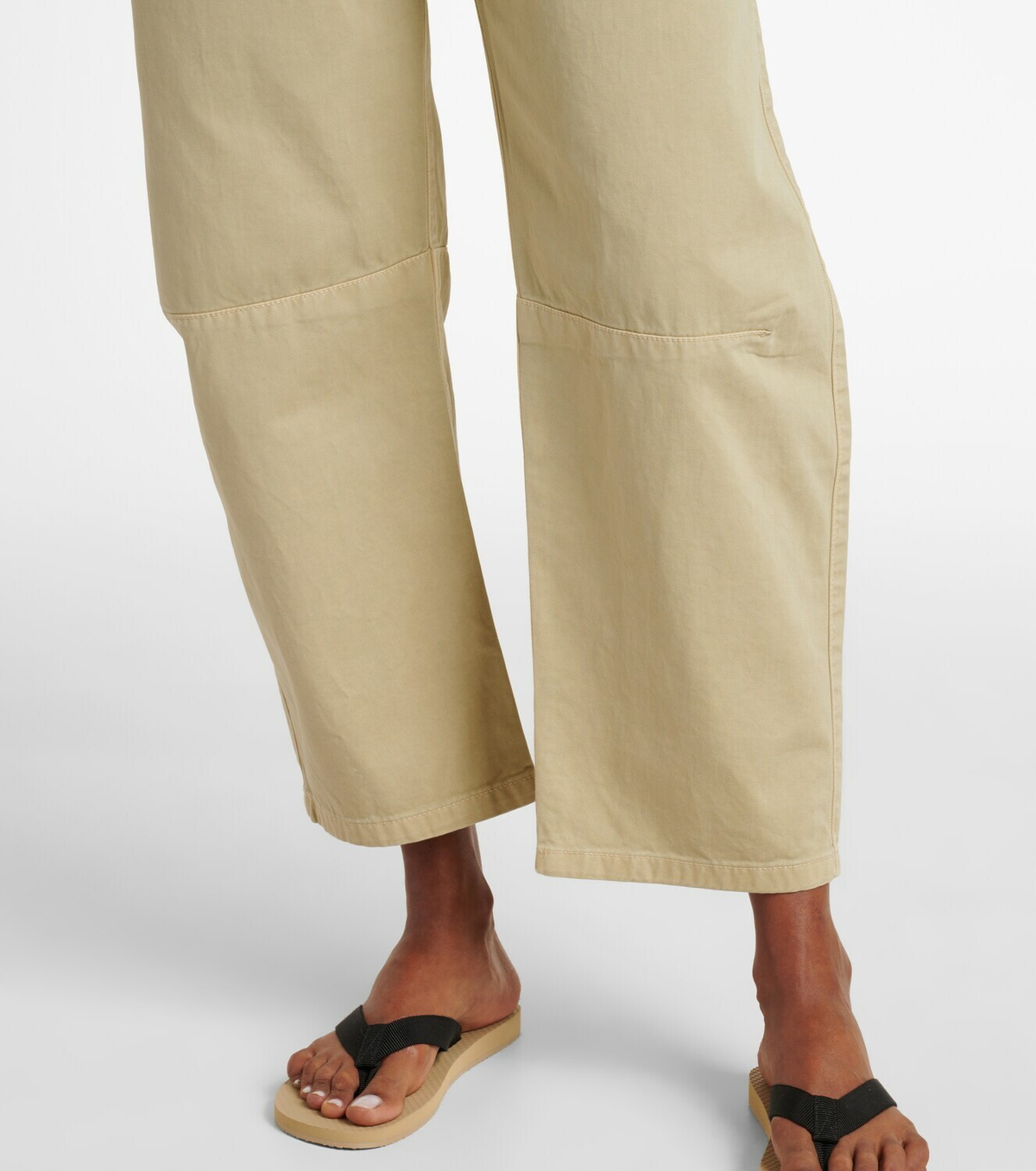 Velvet Brylie cotton twill barrel-leg pants Velvet