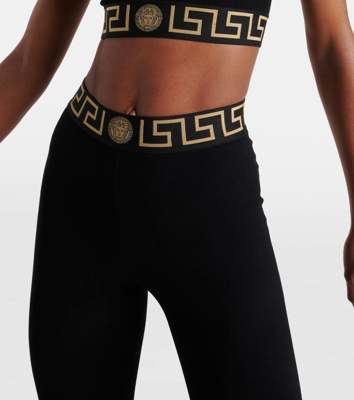 Versace Greca Border leggings Versace