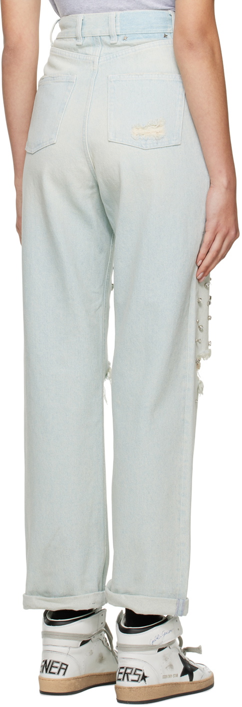 Golden Goose Blue Kim Jeans Golden Goose Deluxe Brand