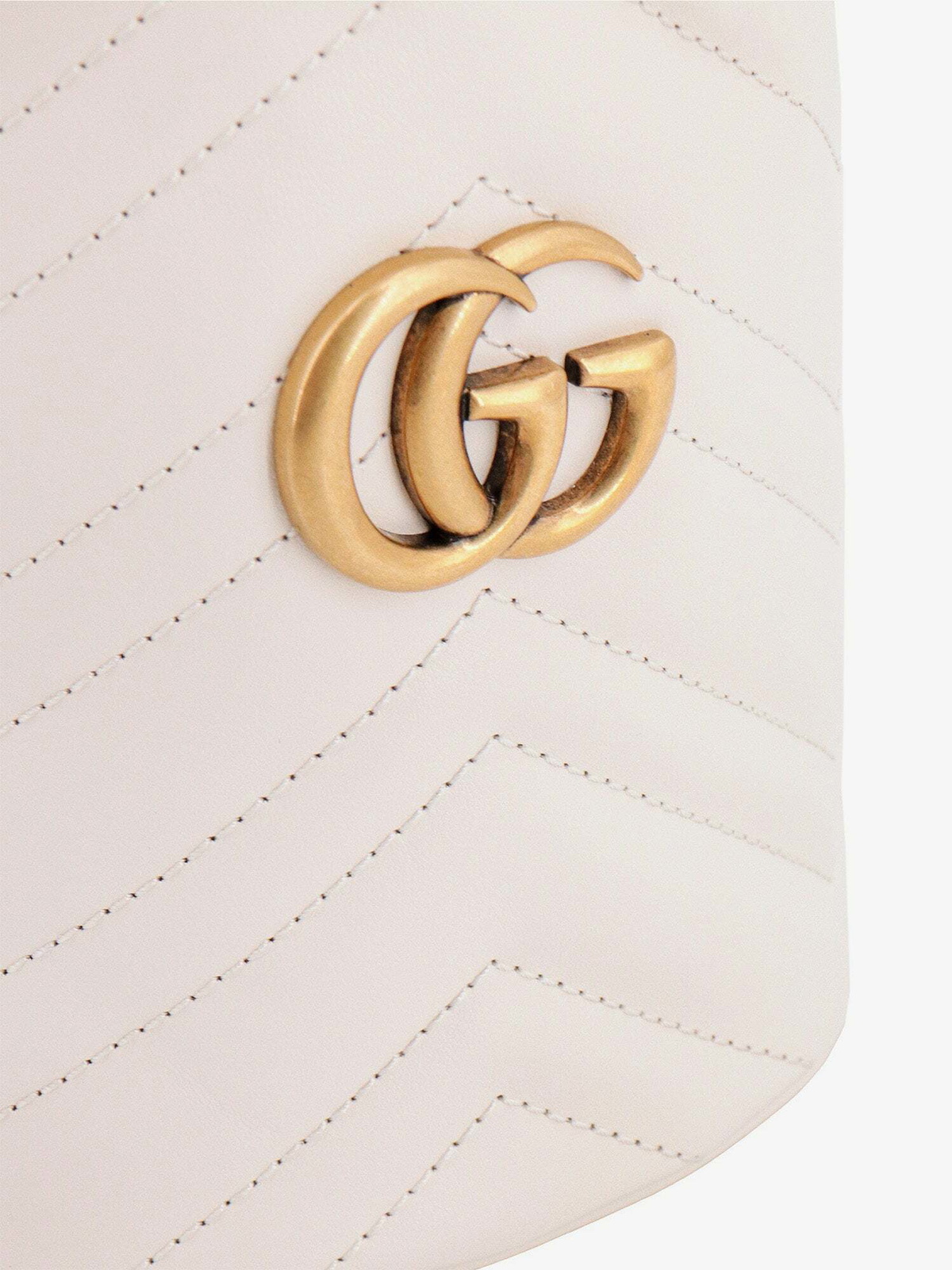 Gucci Gg Marmont White Womens Gucci