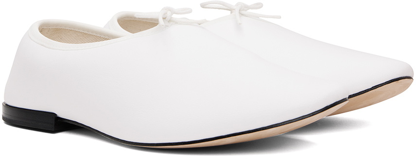 Repetto White Lucien Loafers Repetto