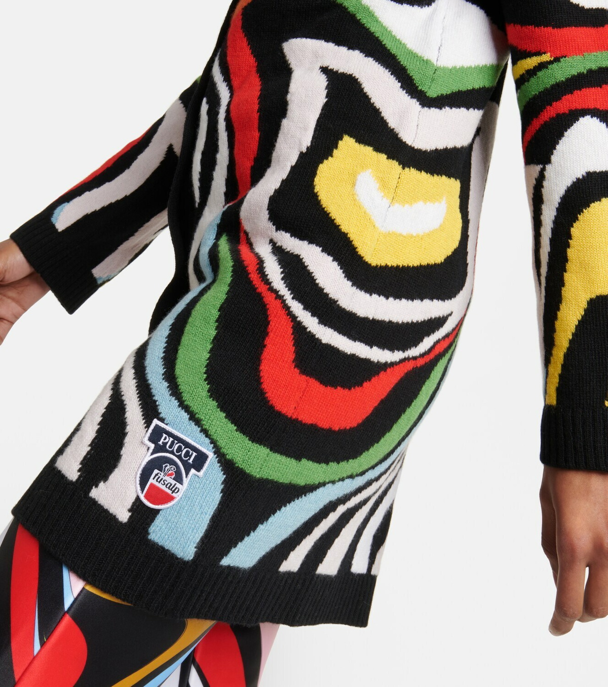 Pucci - x Fusalp intarsia wool cardigan Emilio Pucci