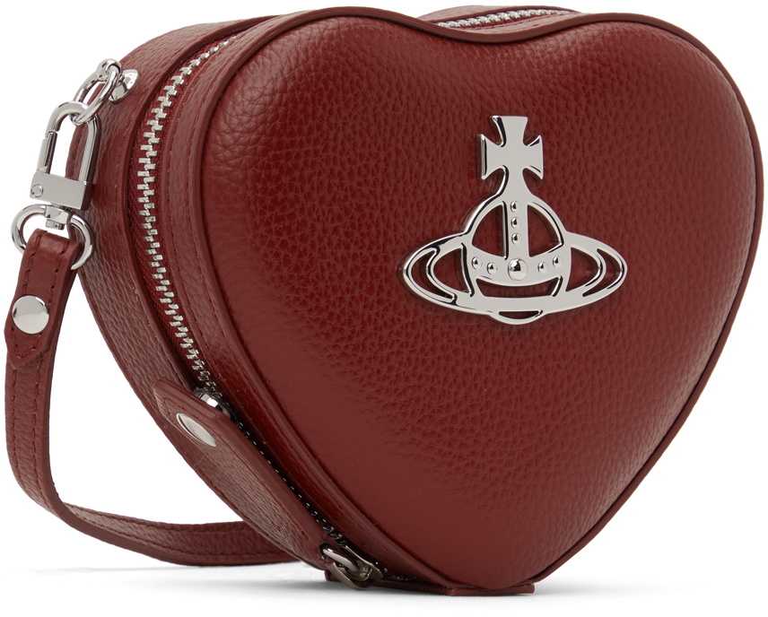 Vivienne Westwood Red Mini Louise Heart Crossbody Bag Vivienne Westwood