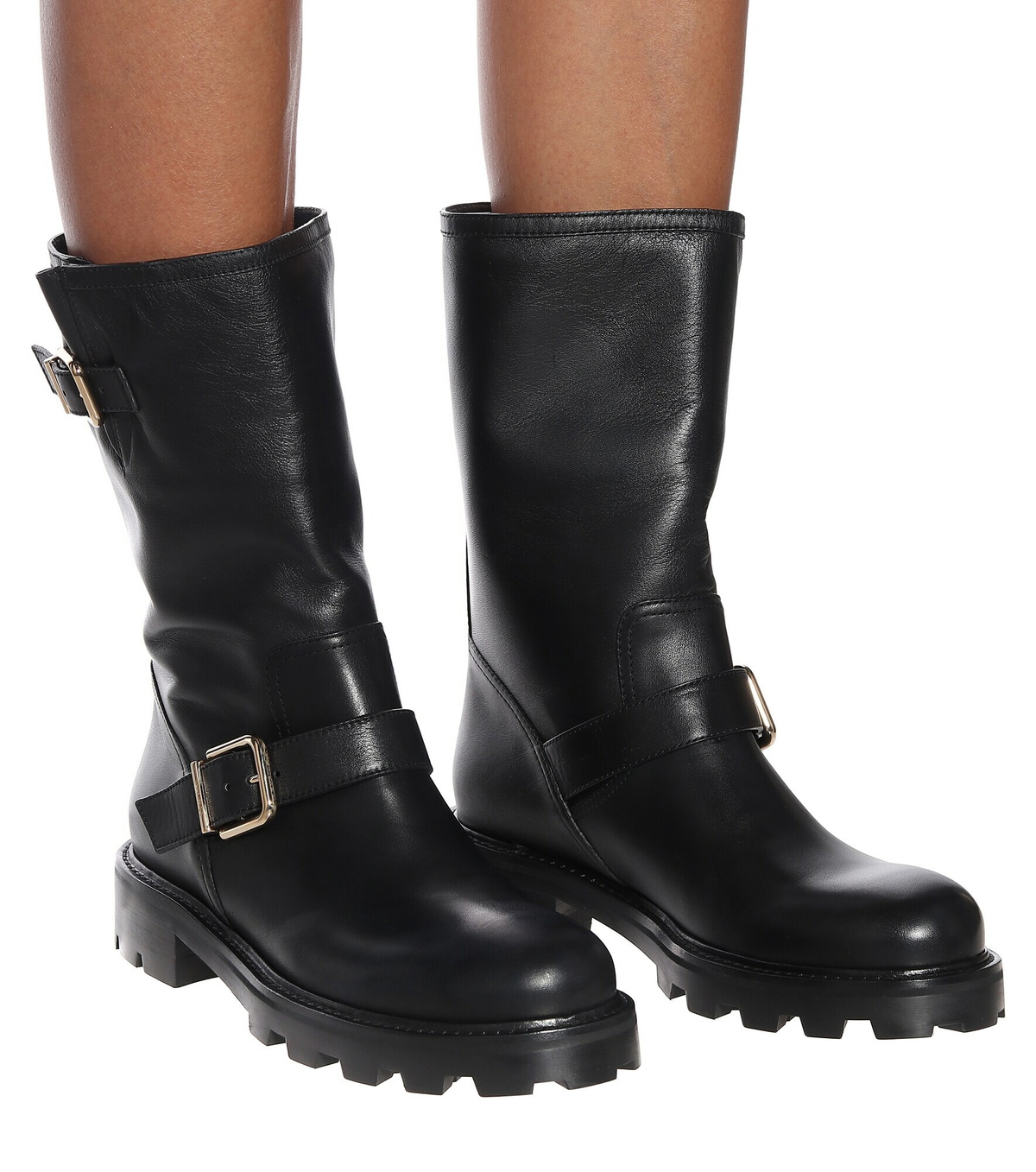 Jimmy Choo - Biker II leather boots Jimmy Choo