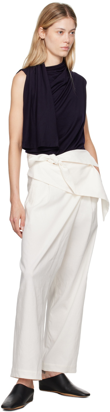 ISSEY MIYAKE Navy Wind Top Issey Miyake Men