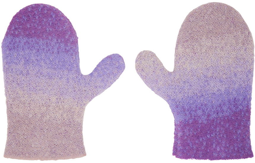 ERL Purple Gradient Mittens ERL