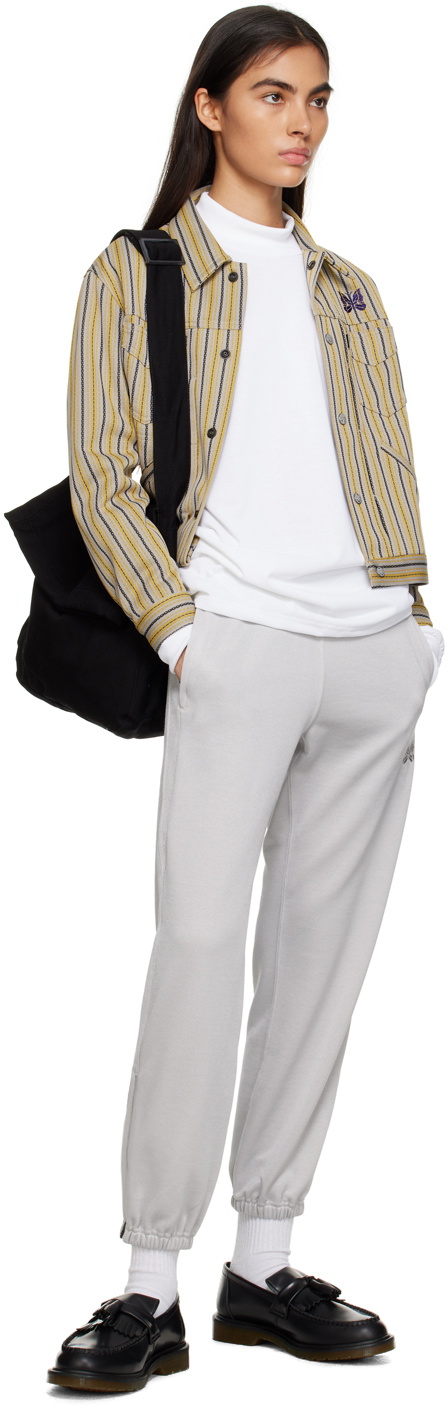 NEEDLES Multicolor Striped Denim Jacket Needles