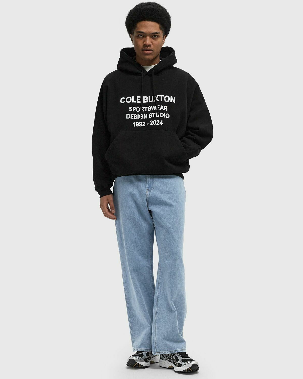 Cole Buxton DESIGN STUDIO HOODIE Black Mens Hoody Cole Buxton