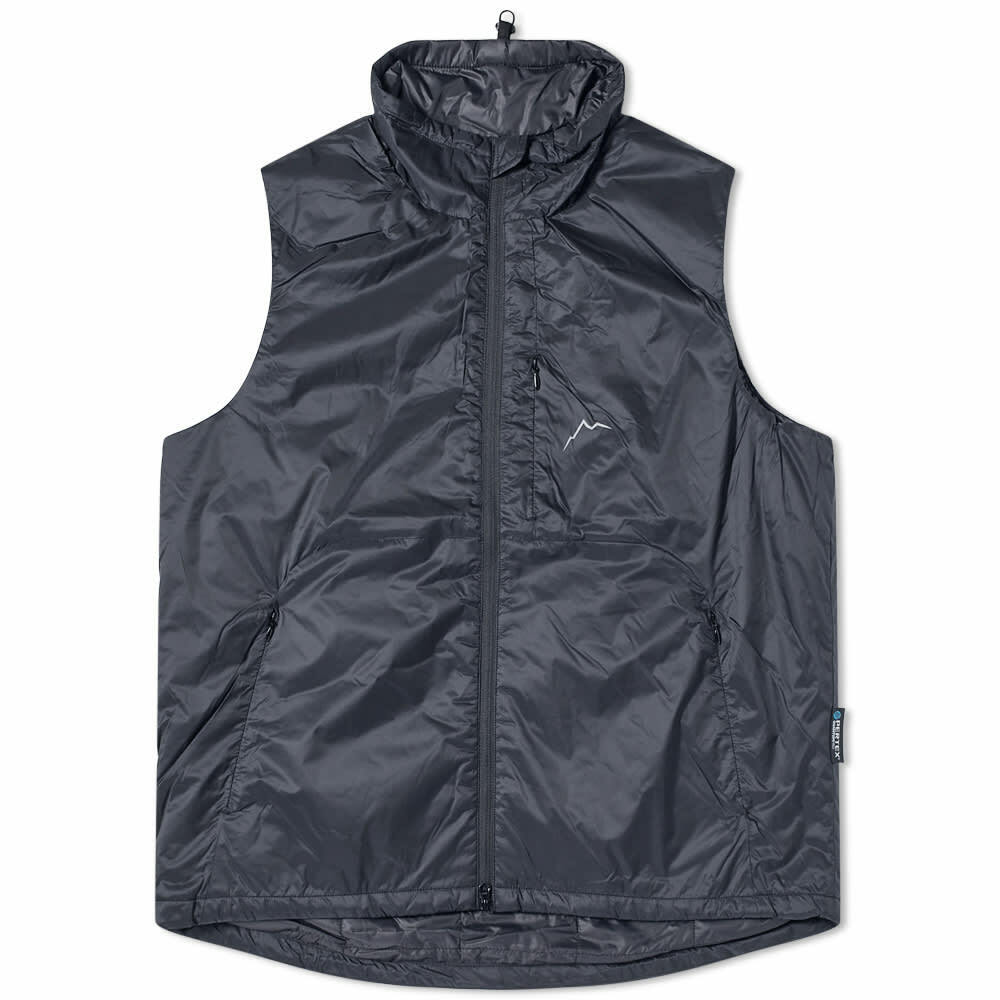 CAYL Men's Primaloft Zip Vest in Black CAYL