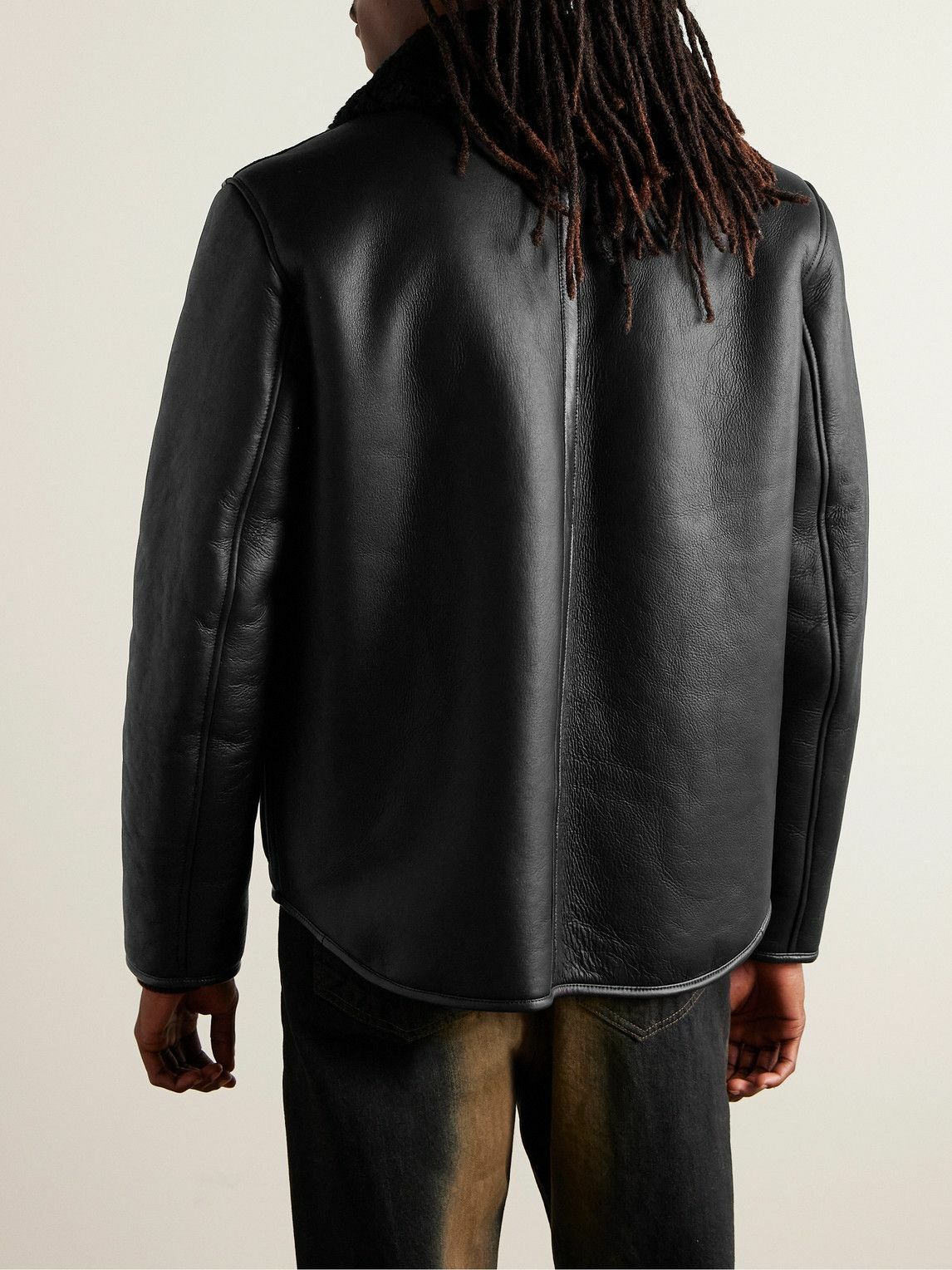 YMC - Brainticket MK2 Shearling Jacket - Black YMC