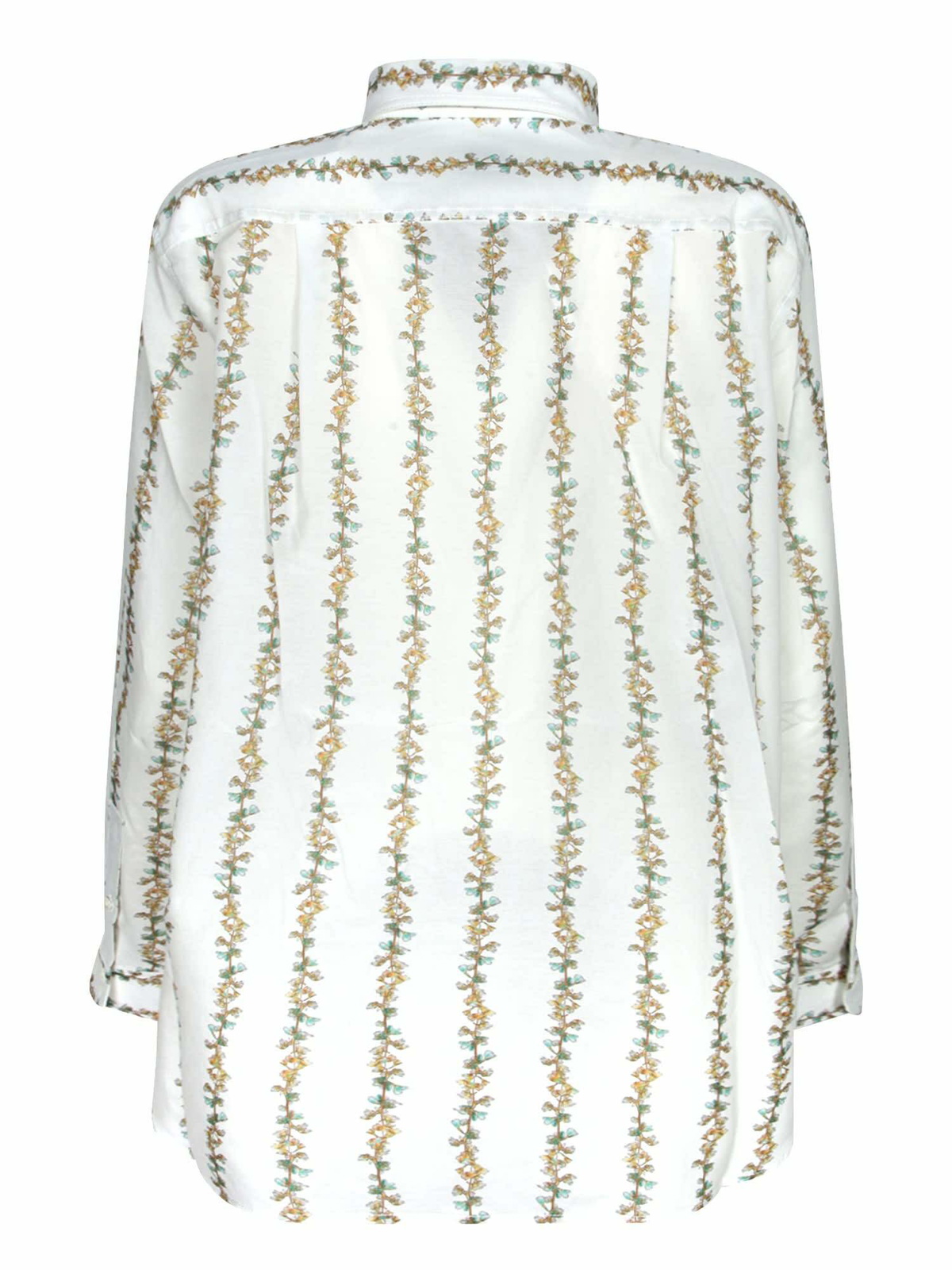 Paul Smith White Floral Pattern Shirt Paul Smith