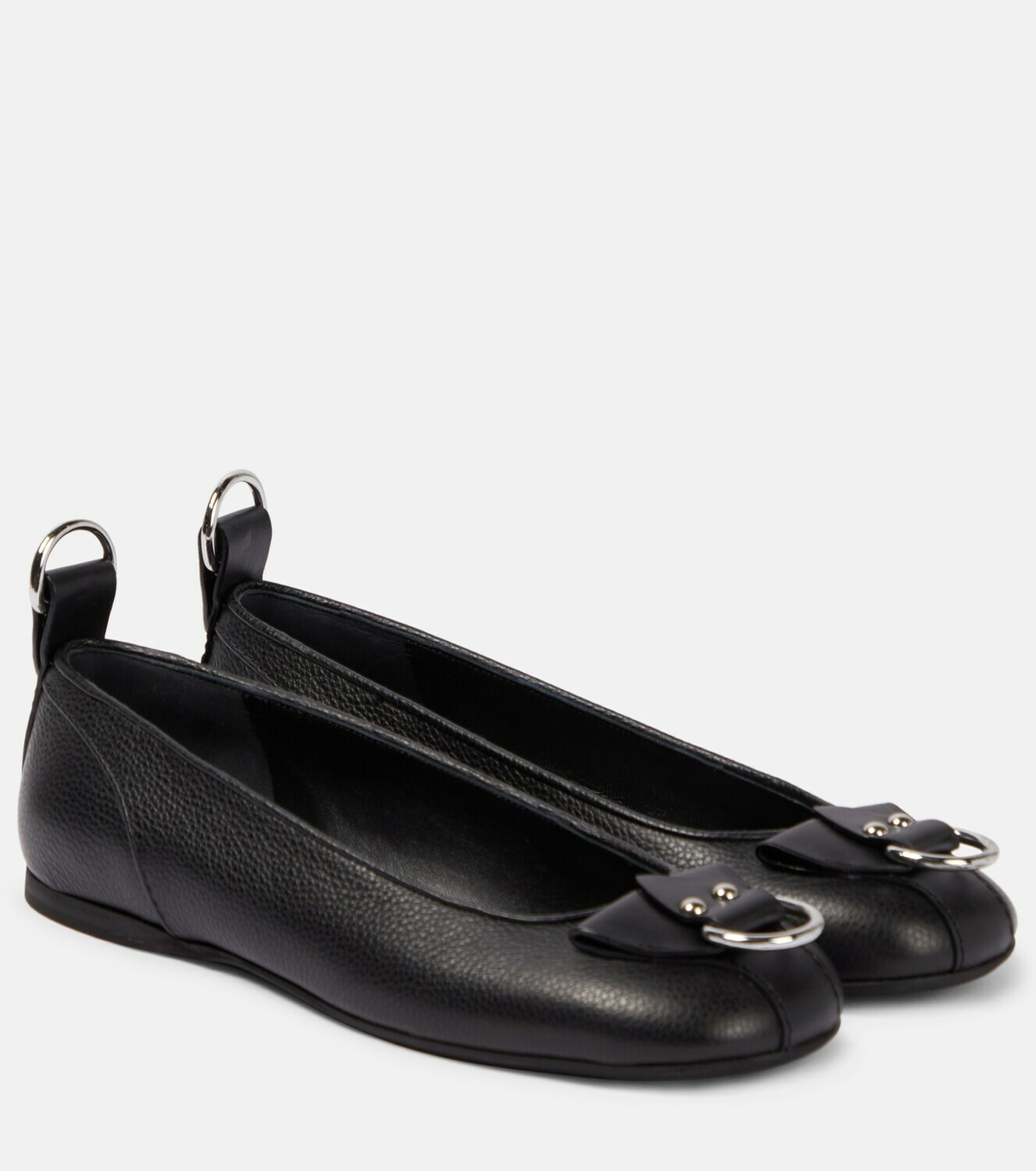 JW Anderson Lock leather ballet flats JW Anderson